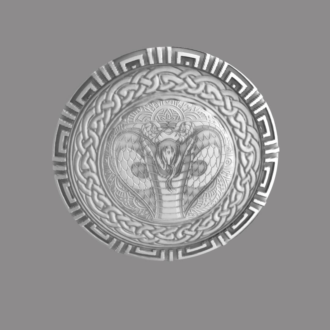 Ghyat, Arabian Knight Cobra Shield - Mythic Legions - Dusk Till Dawn Studio