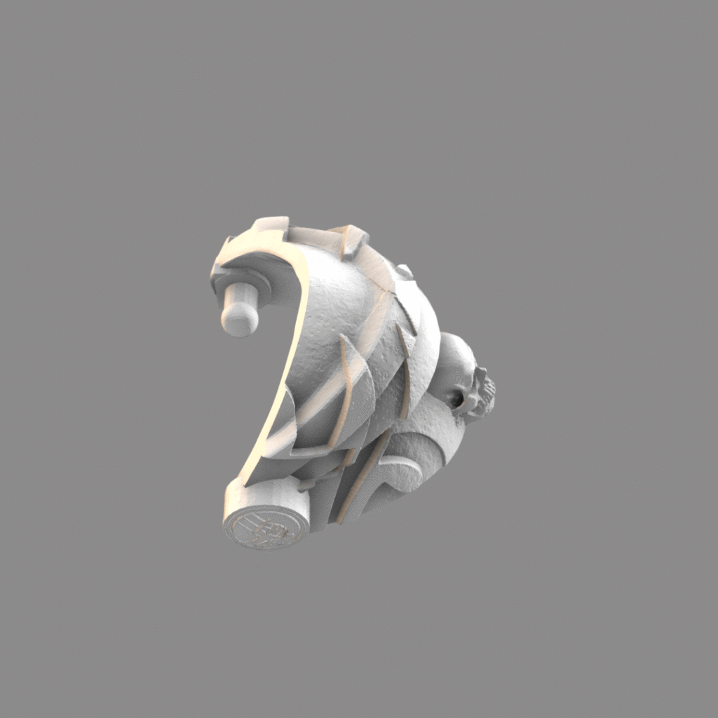 Hell Guy’s Pauldron Set – Dusk Till Dawn Studio