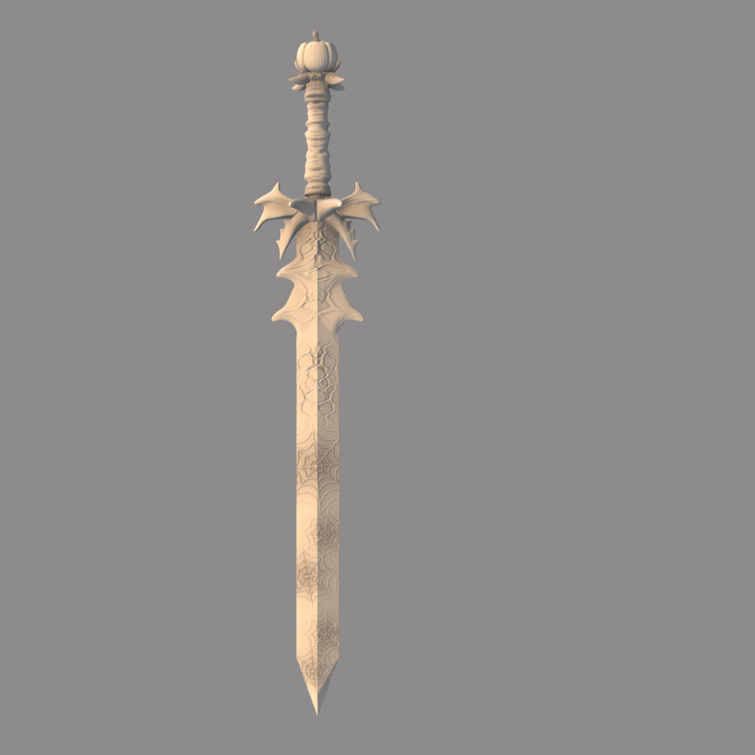 Pumpkin Sword - Mythic Legions - Dusk Till Dawn Studio