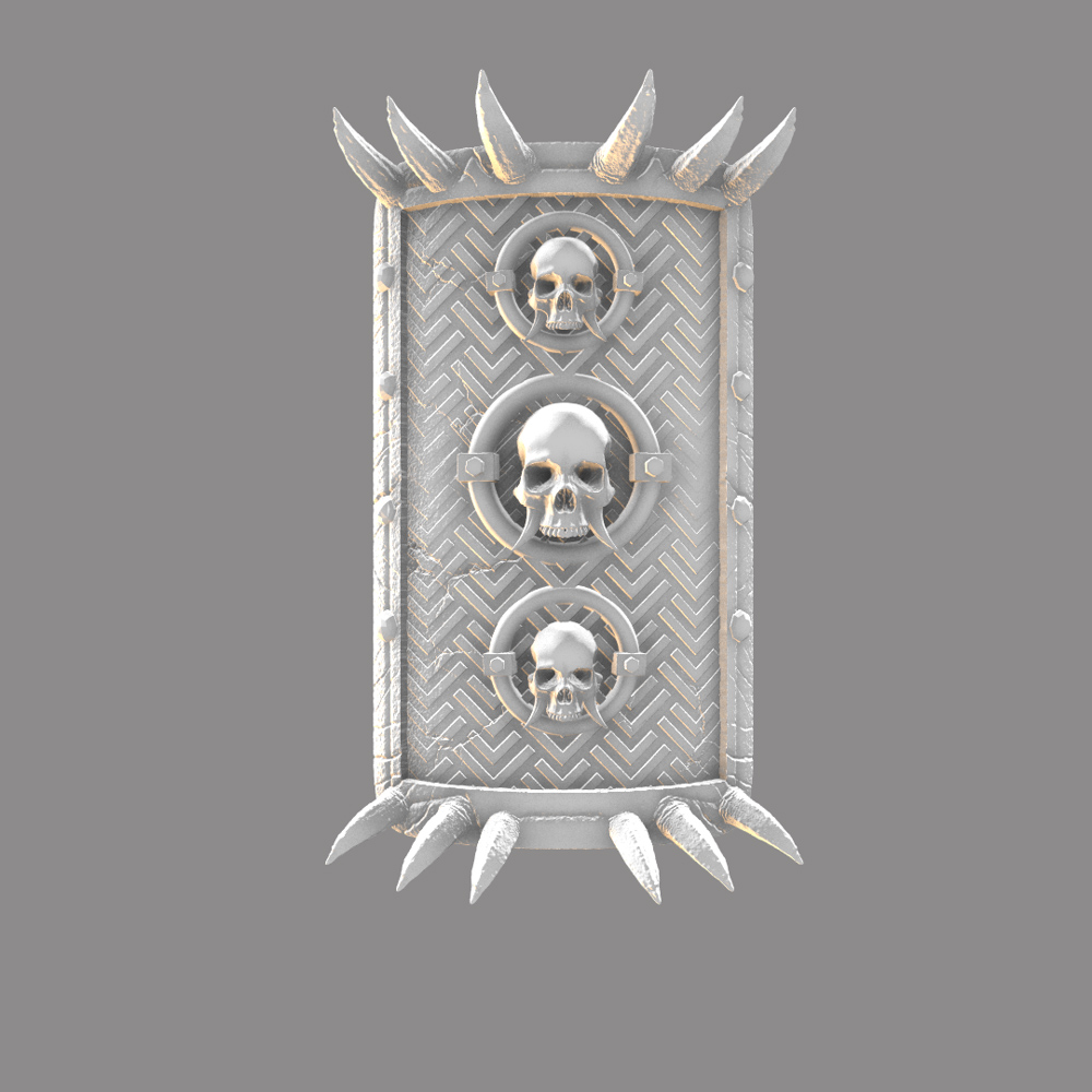 Horza Deadly Bone Shield - Dusk till dawn studio