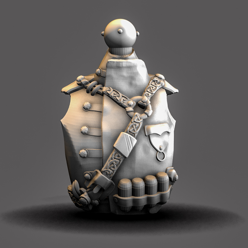 Dwarf Engineer Torso - Dusk till dawn studio