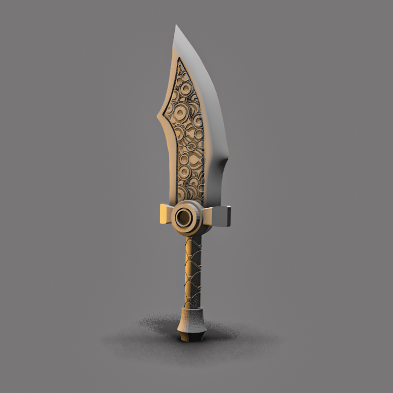 Bullfrog Warrior Sword - Mythic Legions - Dusk Till Dawn Studio