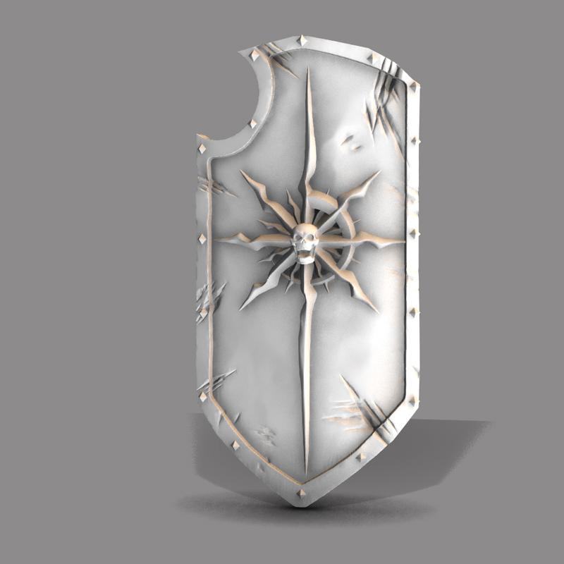 Vicious Warriors Shield - Dusk till dawn studio