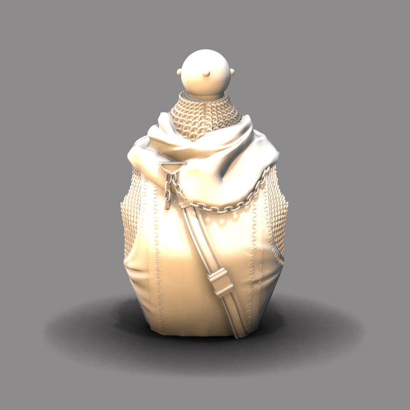 Elite Knight Torso (Scarf) - Dusk till dawn studio