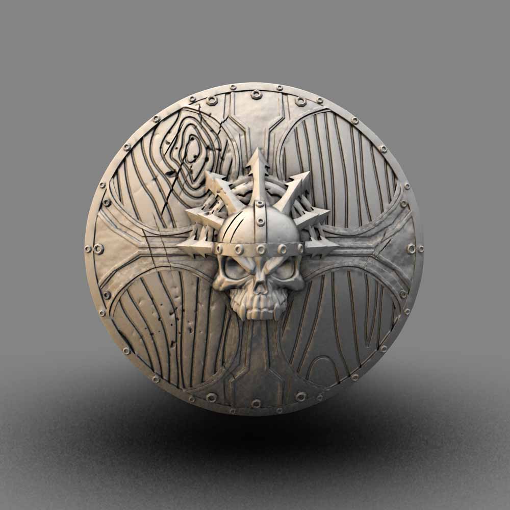 Gundahar Shield - Dusk till dawn studio