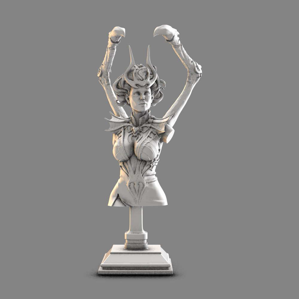 Spider Goddess Bust – Dusk Till Dawn Studio