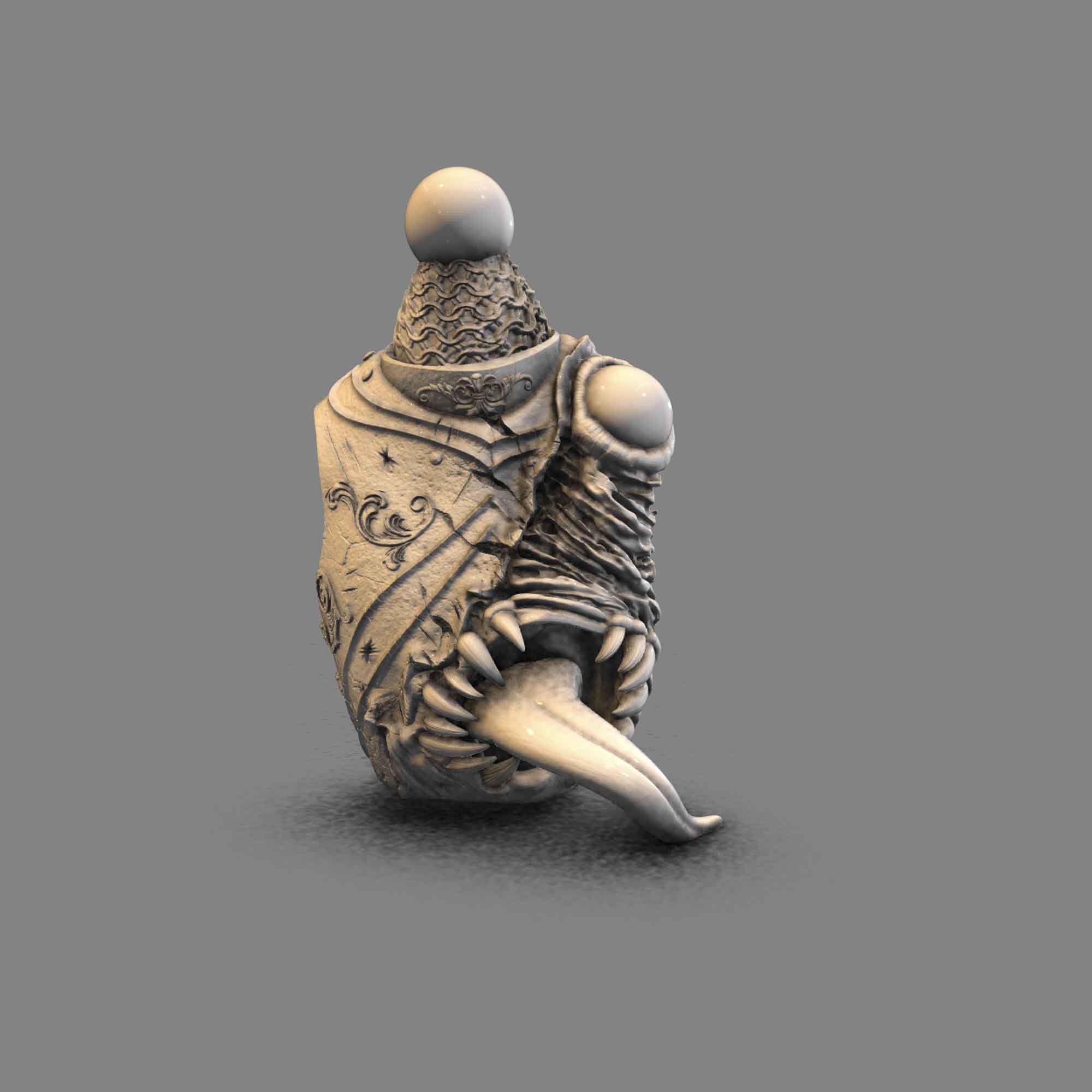 Corrupted Knight Torso - Dusk till dawn studio