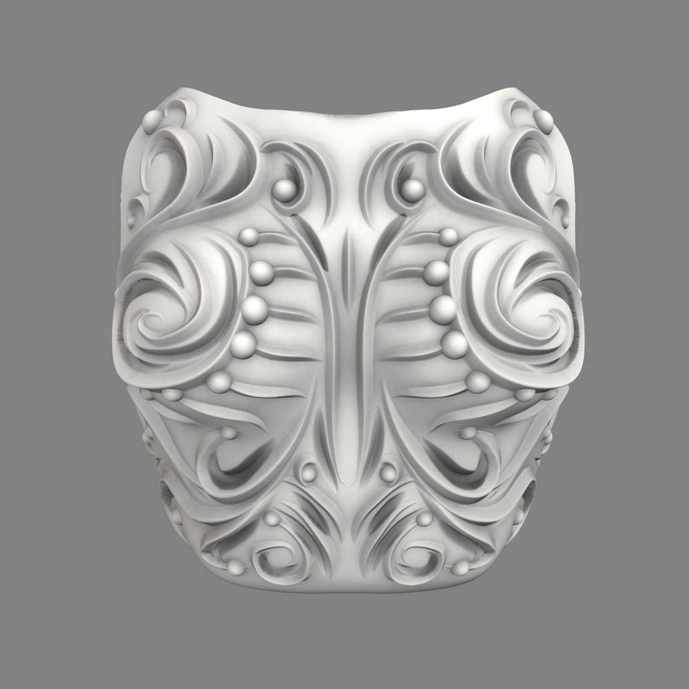 Female Armor Chest Plate - Dusk till dawn studio