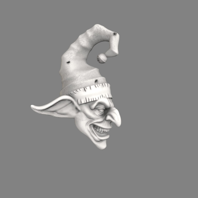 Sniky Elf Head – Dusk till dawn studio