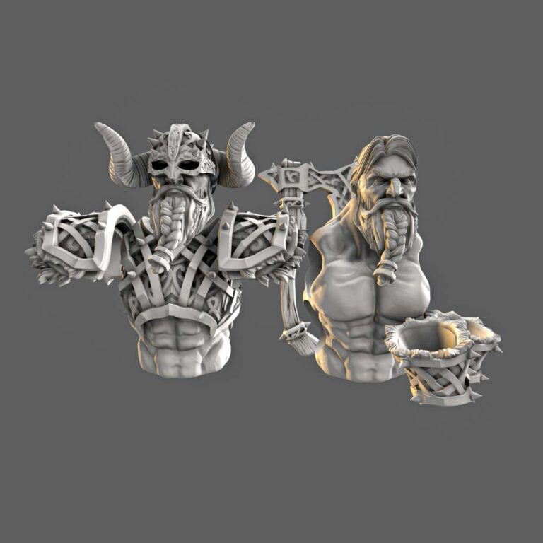 Viking Ogre – Head – Dusk till dawn studio