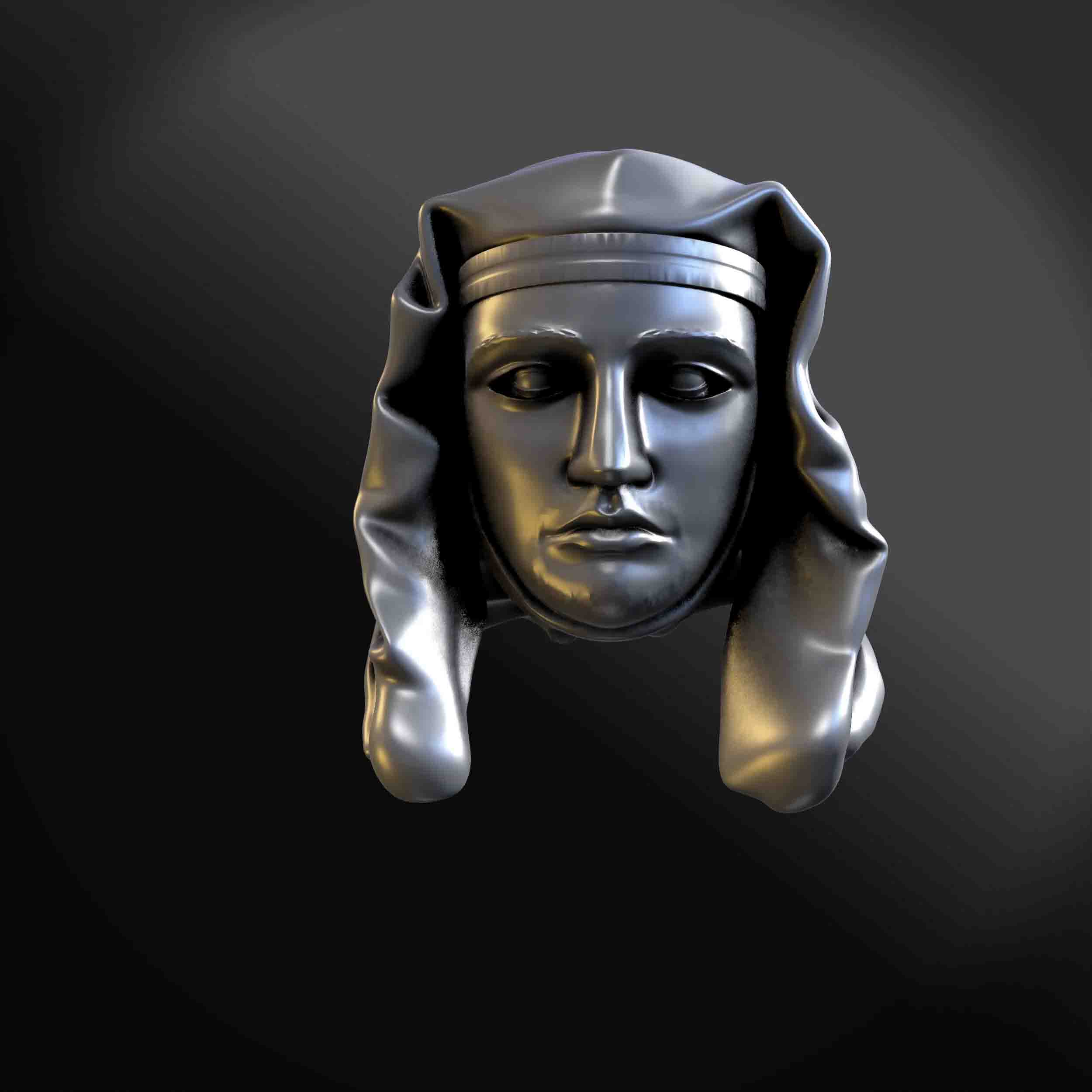 King Baldwin IV (Mask) - Mythic Legions - Dusk Till Dawn Studio